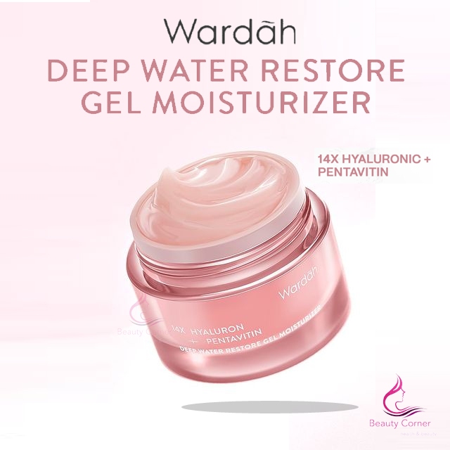 Jual Wardah 14x Hyaluron + Pentavitin Deep Water Restore Gel ...