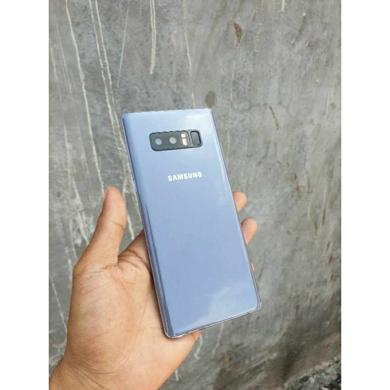 Jual Samsung Note 8 6/64 All operator ada tompel sblh kiri dkit(mode ...