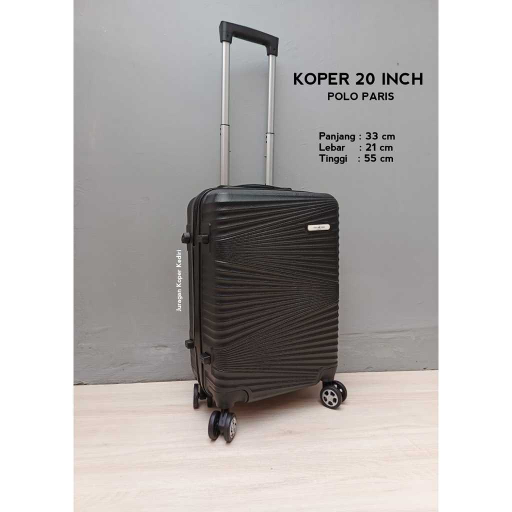 Jual Koper 20 Inch Fiber ABS Kunci Kombinasi 3 Angka Kabin Size Koper ...