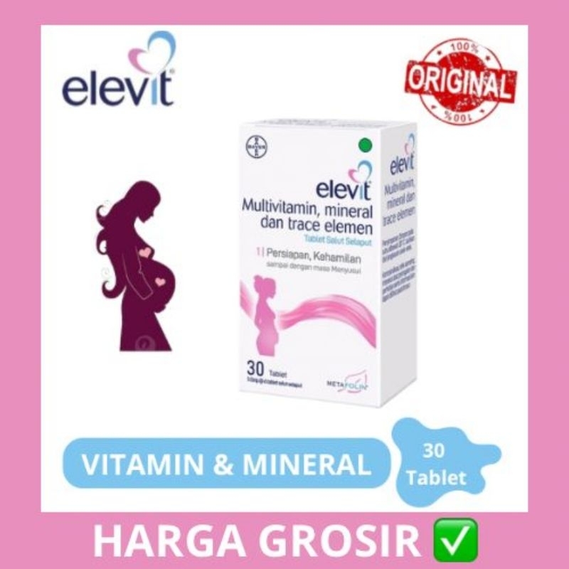 Jual ELEVIT MULTIVITAMIN, MINERAL DAN TRACE ELEMEN - PERSIAPAN ...