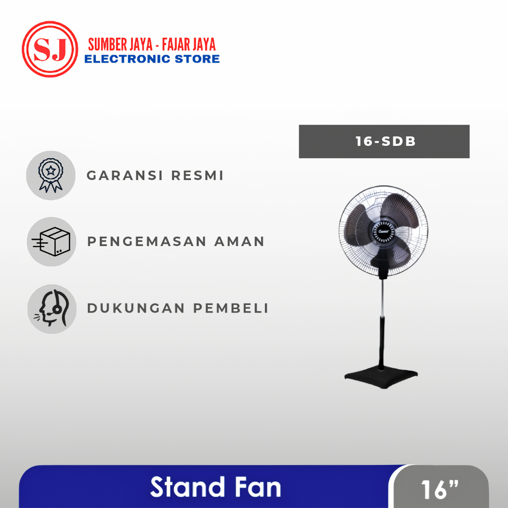Jual Kipas Angin Cosmos 16-SDB 16 Inch 46 Watt - Stand Fan Cosmos ...