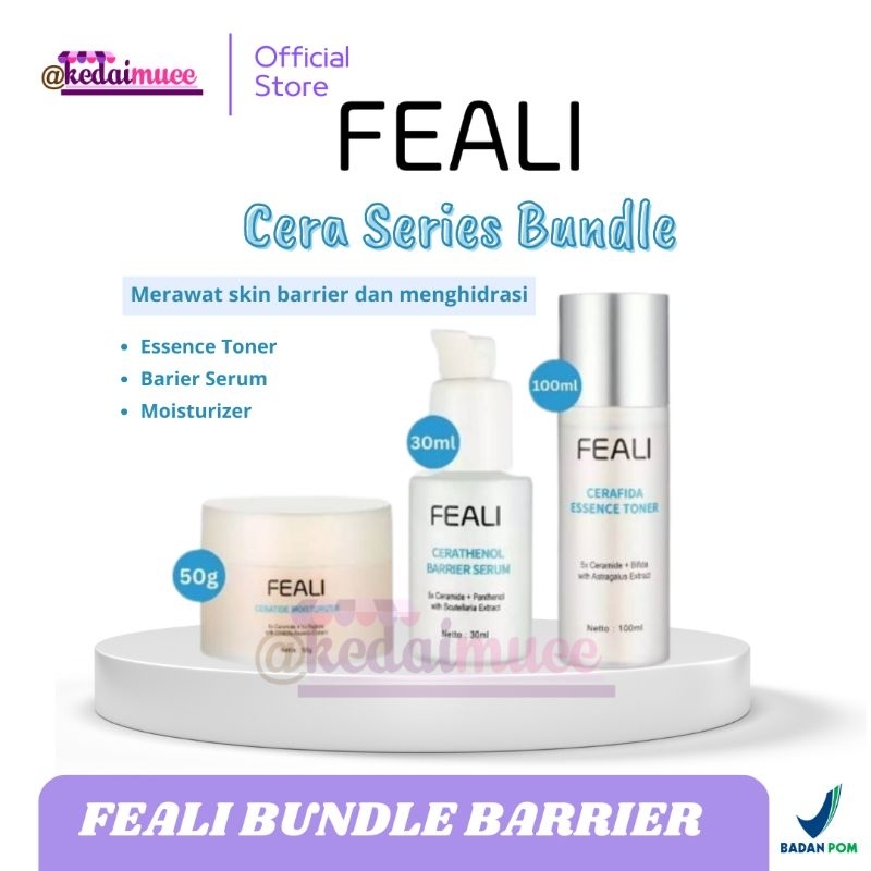 Jual FEALI - Bundle Barrier Set 3pcs (Cerafida Essence Toner ...