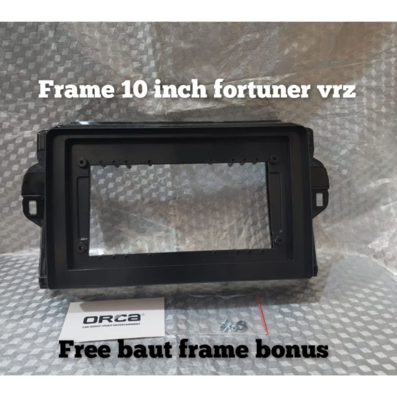 Jual frame head unit android 10 inch mobil fortuner vrz | Shopee Indonesia