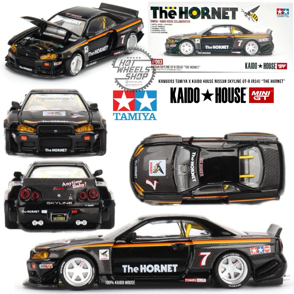 Jual MINI GT KAIDO HOUSE KHMG093 Nissan Skyline GT-R (R34) TAMIYA "THE ...