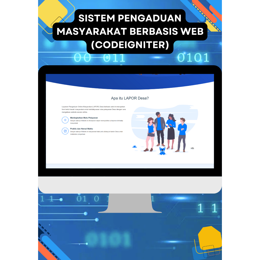 Jual Sistem Pengaduan Masyarakat Berbasis Web (Codeigniter) | Shopee Indonesia