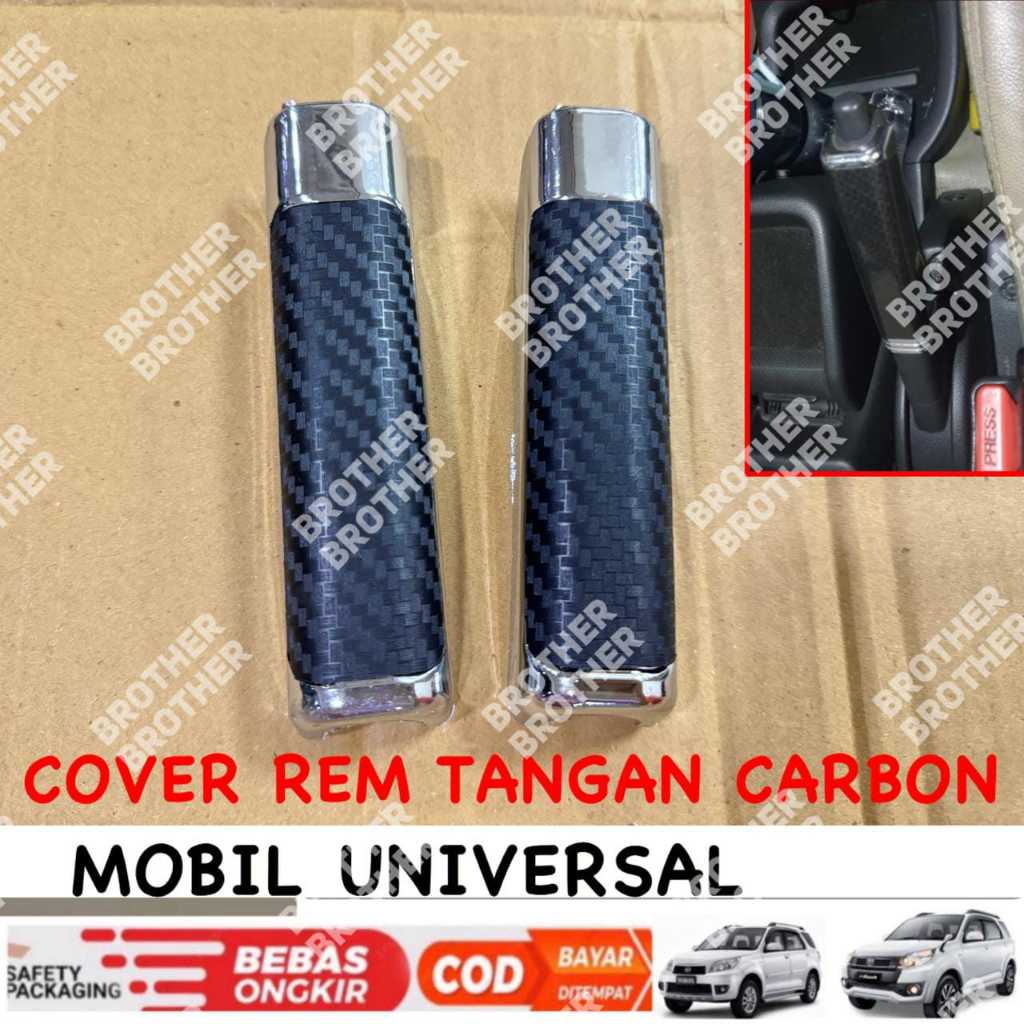 Jual Cover Rem Tangan Mobil Universal Pelindung Hand Brake Premium ...