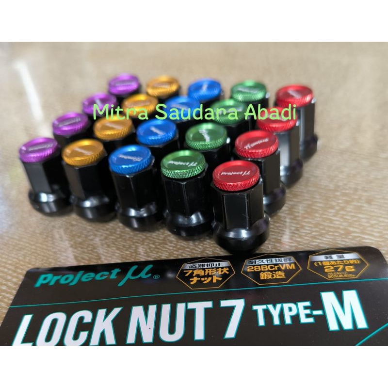 Jual Lug Nut Racing Project U Mur Baut Roda Velg Racing | Shopee Indonesia