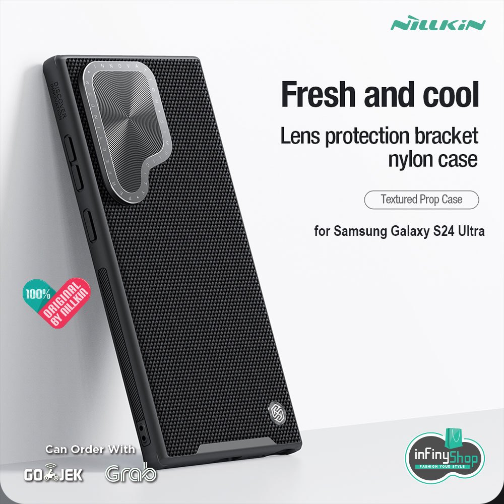 Jual CASING SAMSUNG GALAXY S24 ULTRA-NILLKIN TEXTURED PROP | Shopee ...