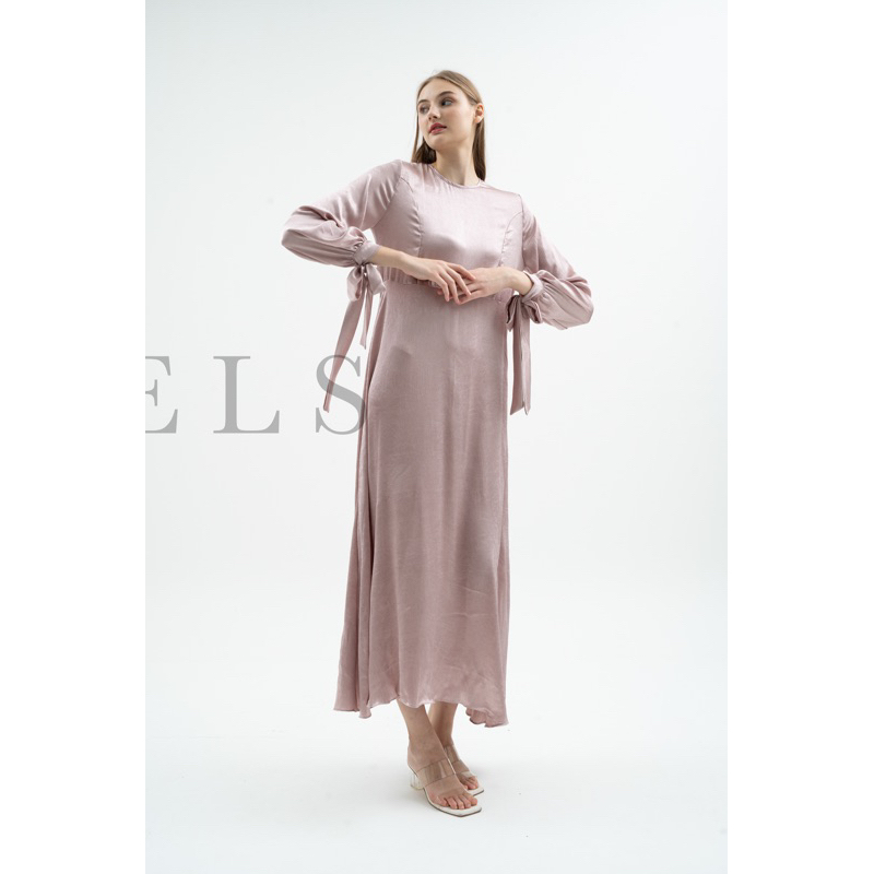 Jual Alexa Dress Gamis Silk Vest Organdi Gamis Set Lebaran Gamis ...