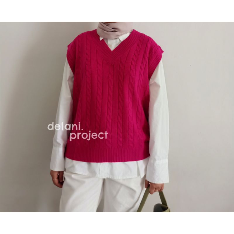 Jual Arthur Vest Knit Delani.Project | Shopee Indonesia
