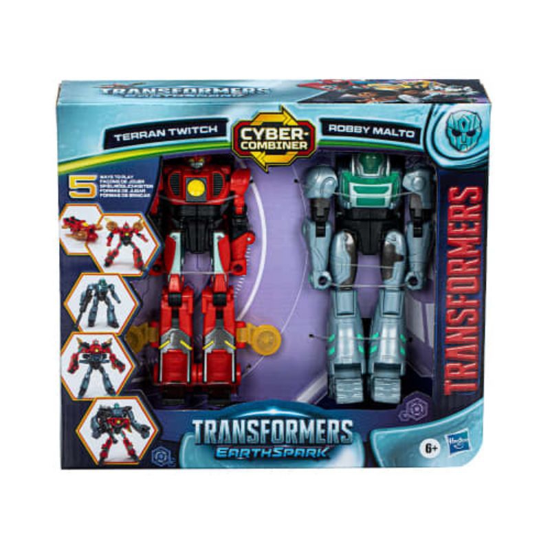 Jual Transformer Earth Spark Cyber Combiner Terran Twitch & Robby Malto ...