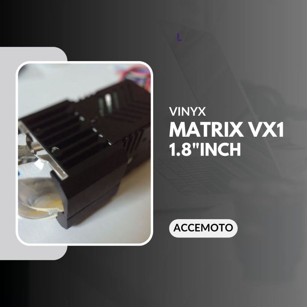 Jual Mini Projie Proji Projector 1.8 Inch Vinyx Matrix VX1 Flat Mobil ...