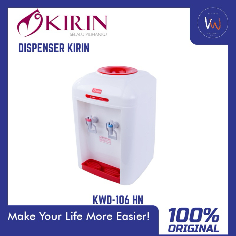 Jual Dispenser Kirin KWD-106HN / Dispenser Galon Atas | Shopee Indonesia