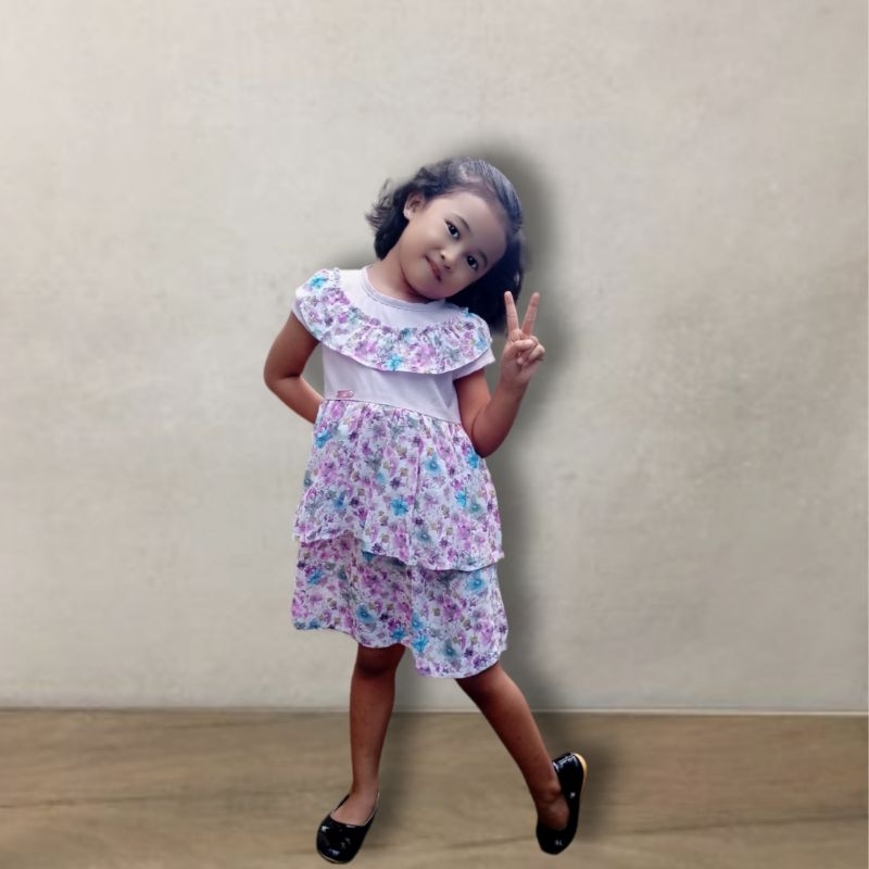 Jual DRESS HAZEL dari bibud different kids baju anak perempuan dress ...