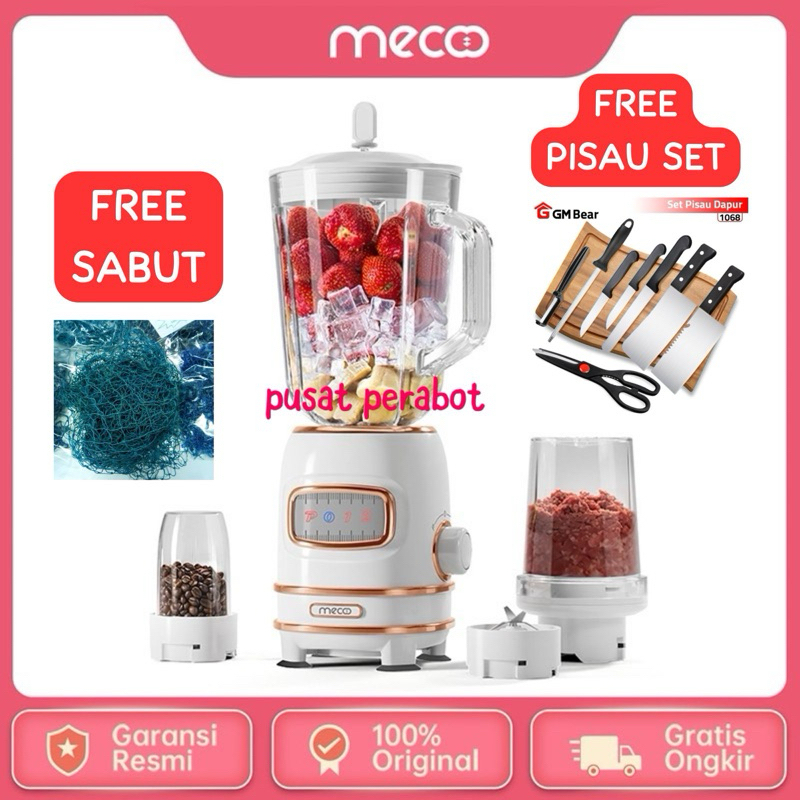 Jual Mecoo Most Aesthetic 4 in 1 Ice Crusher Blender Juicer 300 Low ...