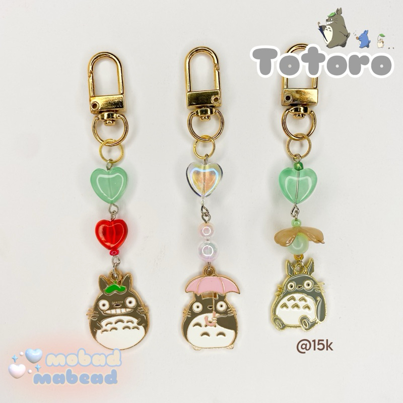 Jual MABEAD | Gantungan Kunci Tas - Ghibli Totoro Enamel Epoxy - ganci ...