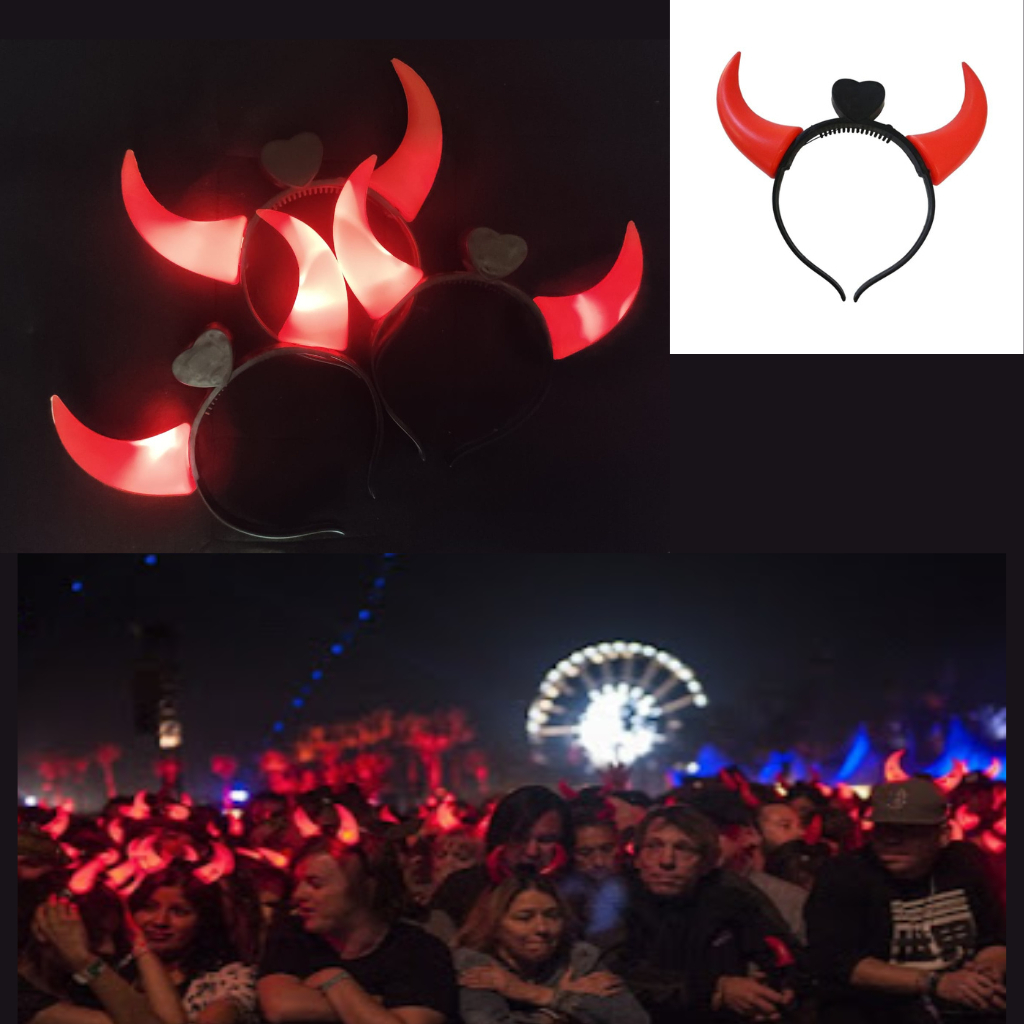 Jual Bando Halloween Red Devil Lampu Led - Bando Tanduk Led | Shopee ...