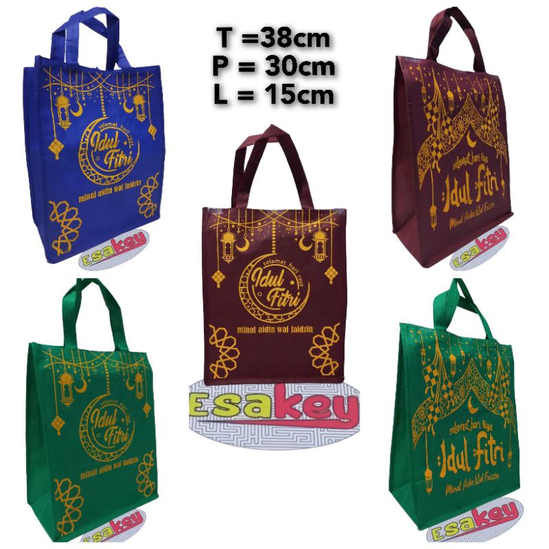 Jual Tas Parcel Lebaran / Tas Idul Fitri (Bahan Tebal & Bisa Pilih ...