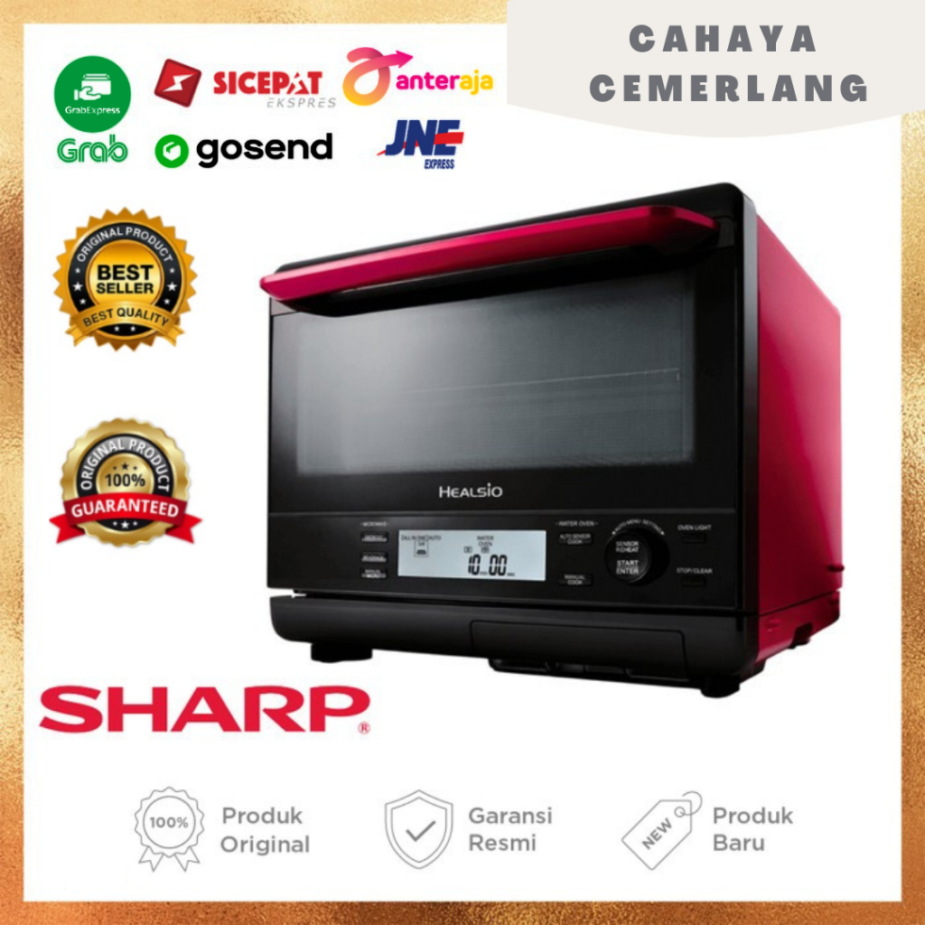 Jual SHARP AX-1700IN Healsio Superheated Steam Oven Healthy AX1700IN(R) | Shopee Indonesia