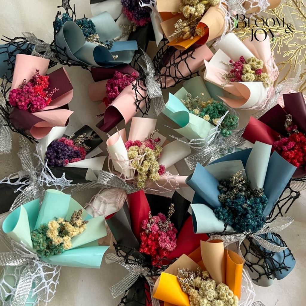 Jual ready stock! BUKET MINI BUNGA KERING HIASAN HAMPERS BUKET MINI ...