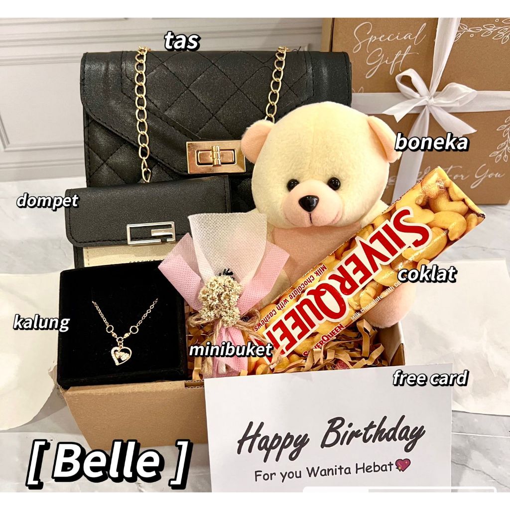 Jual [TAS1] Kado Hampers Gift Box Hadiah Ulang Tahun Perempuan Wanita Cewek Wisuda Graduation ...