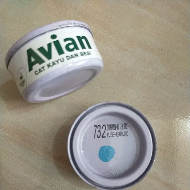 Jual Cat kayu besi Avian 25cc warna Diamond blue 732 | Shopee Indonesia