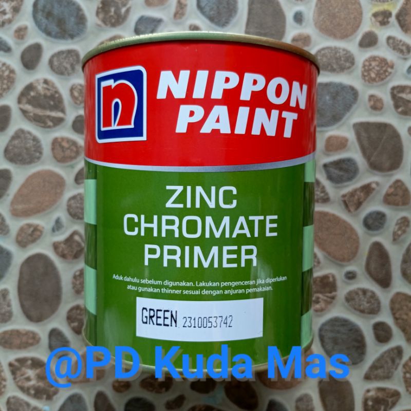 Jual Cat Zinchromate / Cat Dasar / Meni Besi NIPPON PAINT 1 kg | Shopee ...