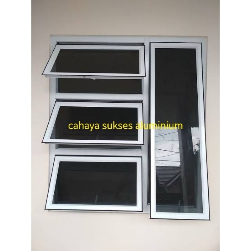 Jual Jendela aluminium, kusen aluminium , bouvenlight , jendela casment ...