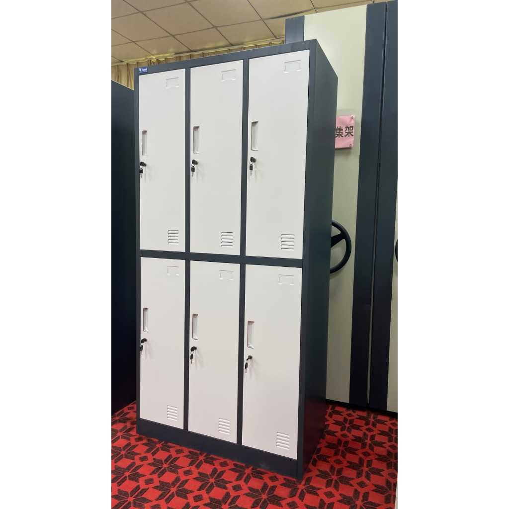 Jual KHUSUS KARGO Locker Besi 6 Pintu UNO UL06 Molek Furniture | Shopee ...