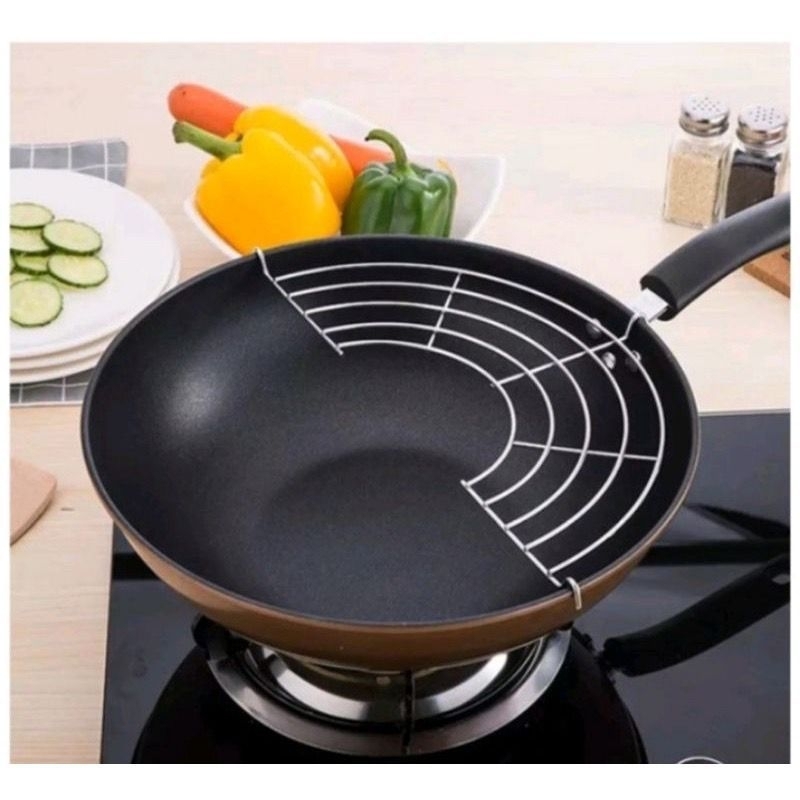 Jual peniris minyak goreng setengah lingkaran | Shopee Indonesia