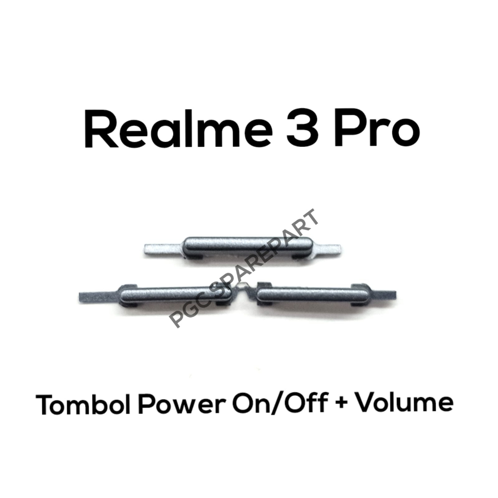 Jual Tombol 1 set Volume Power On Off Realme 3 / 3 Pro / RMX1825 ...