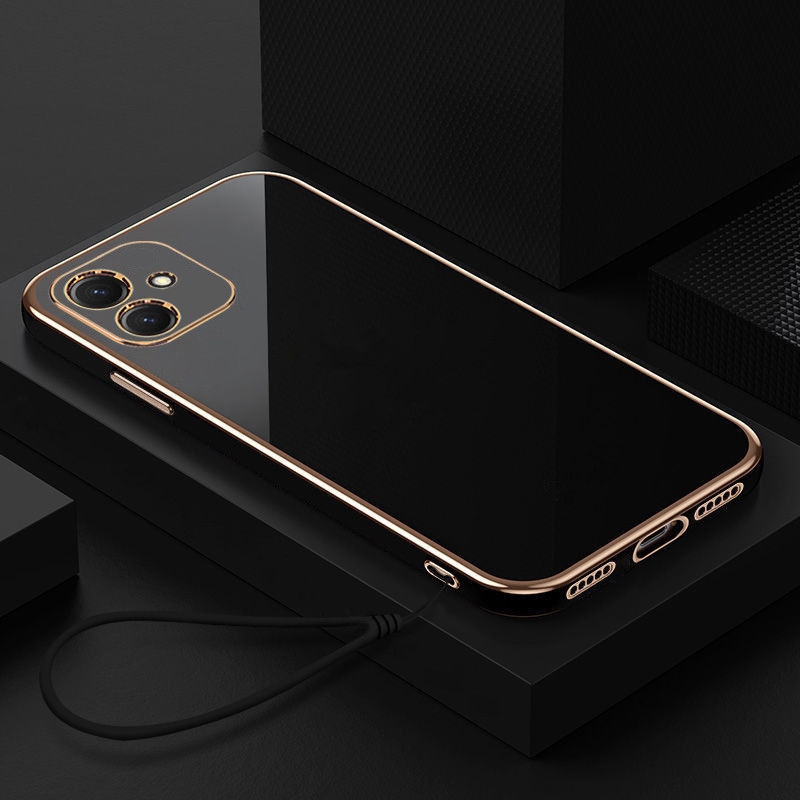 Jual Softcase Samsung A04, A04e Case Luxury Plating Premium Casing ...