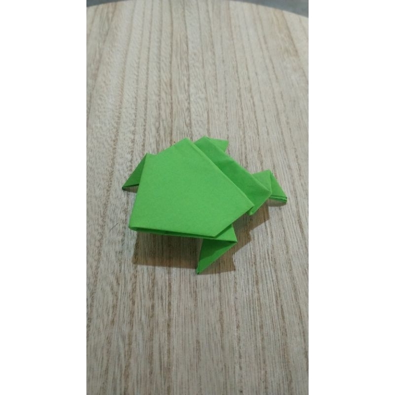 Jual Origami katak lompat / kertas lipat bentuk katak | Shopee Indonesia