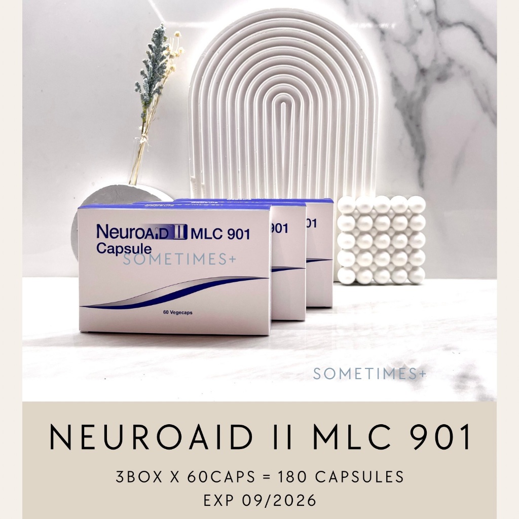 Jual NEUROAID II 901 CAPSULES - 3 BOX (x60caps) HEMAT 150RIBU | Shopee ...