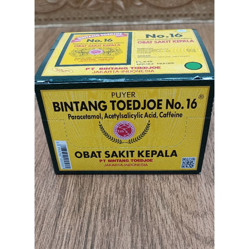 Jual Puyer Bintang Toedjoe bintang 7 No 16 Perbox isi 120 saschet ...