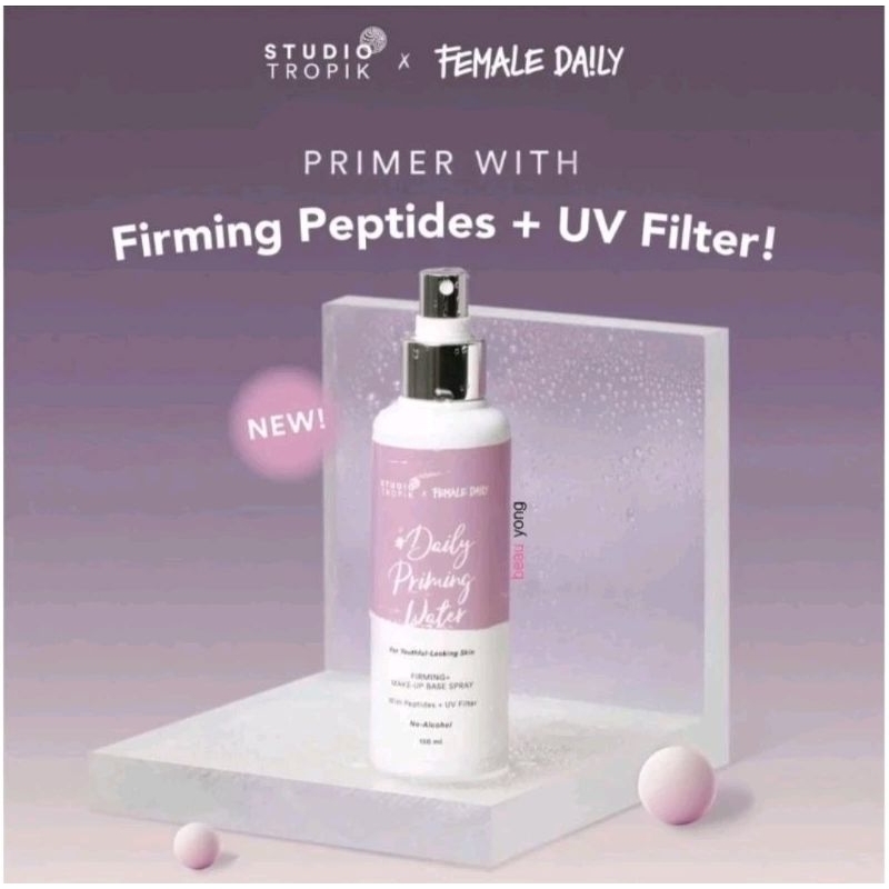 Jual Studio Tropik Priming Water Original | Daily | Flawless | Balance |30ml 150ml | Shopee ...