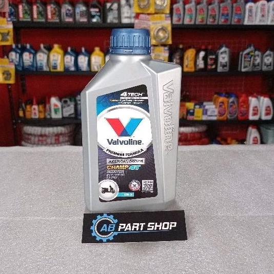 Jual OLI VALVOLINE CHAMP 4T SCOOTER 10W 30 OLI MATIC 0,8L ORIGINAL | Shopee Indonesia