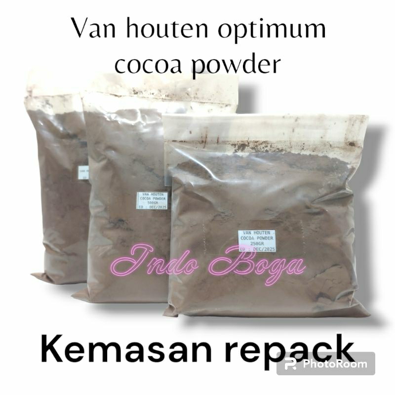 Jual van houten cocoa powder optimum REPACK / coklat bubuk premium ...