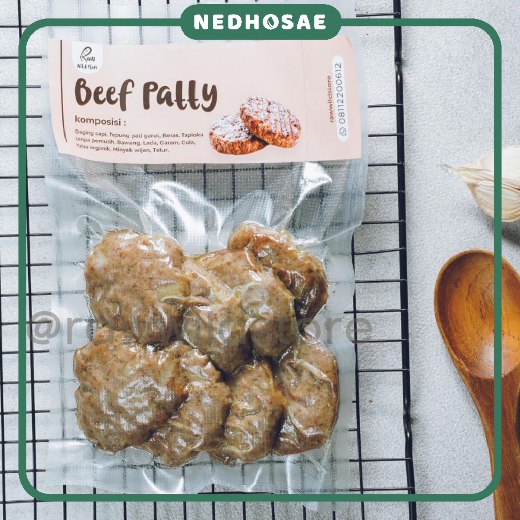 Jual RAW WILD STORE BEEF PATTY | DAGING BURGER | SNACK MPASI SEHAT ...