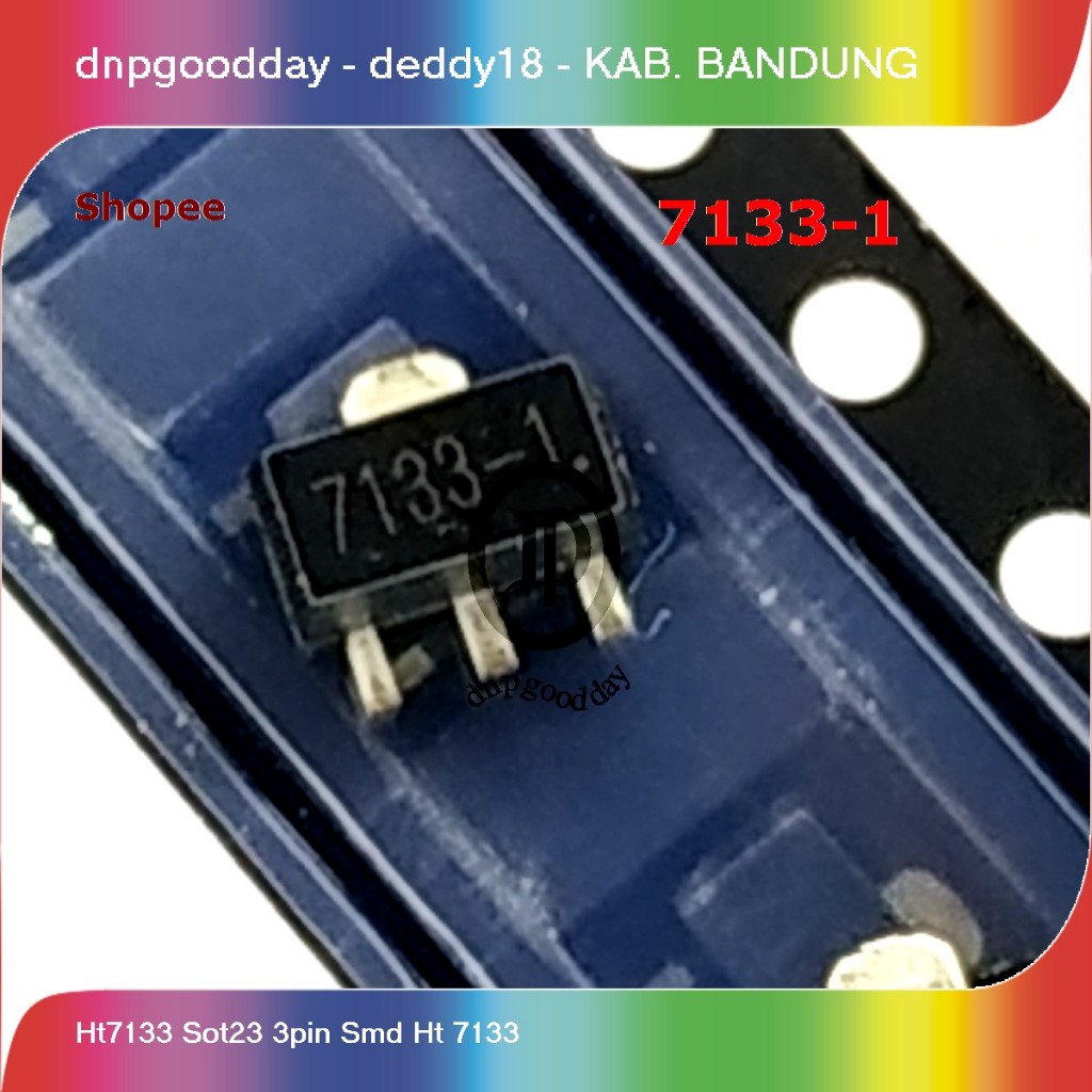 Jual ht7133 sot23 3pin smd ht 7133 | Shopee Indonesia