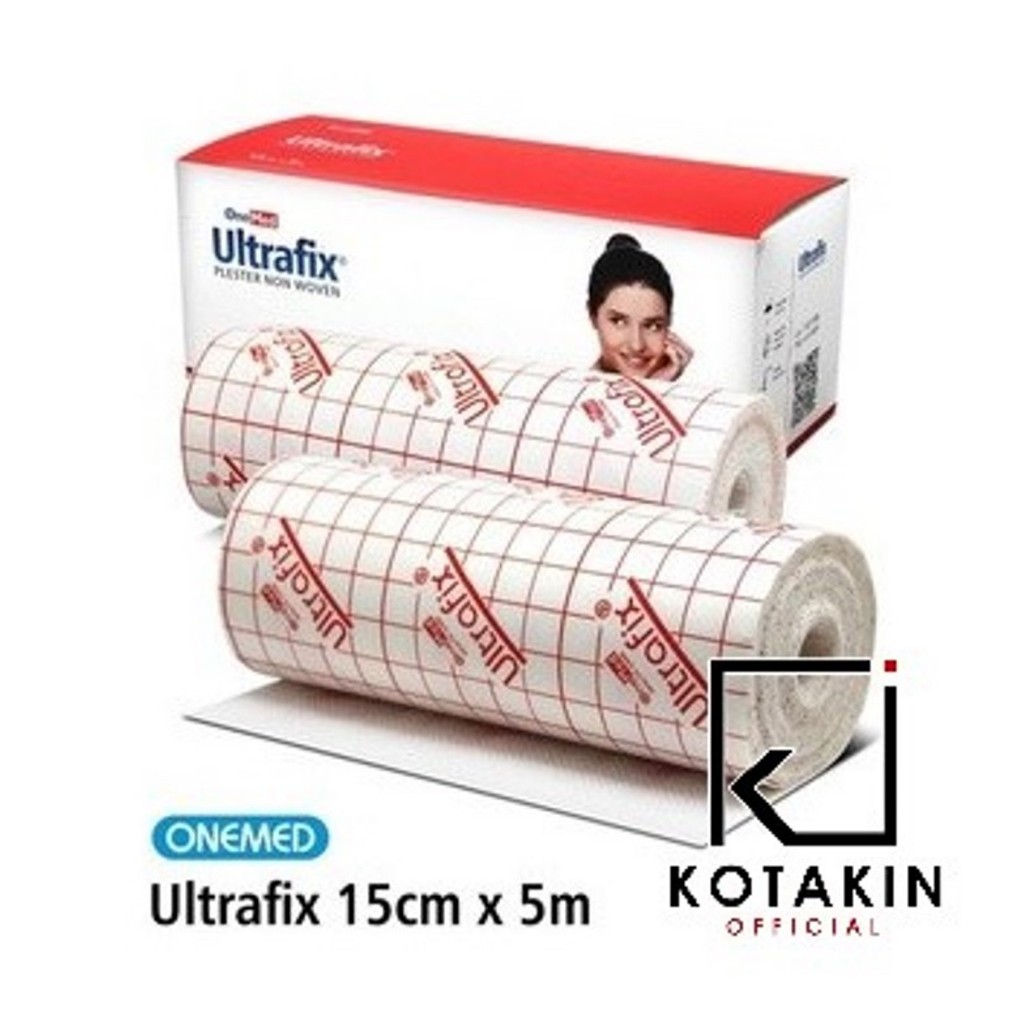 Jual OneMed Ultrafix 15cmx5m / Plester Penutup Luka | Shopee Indonesia