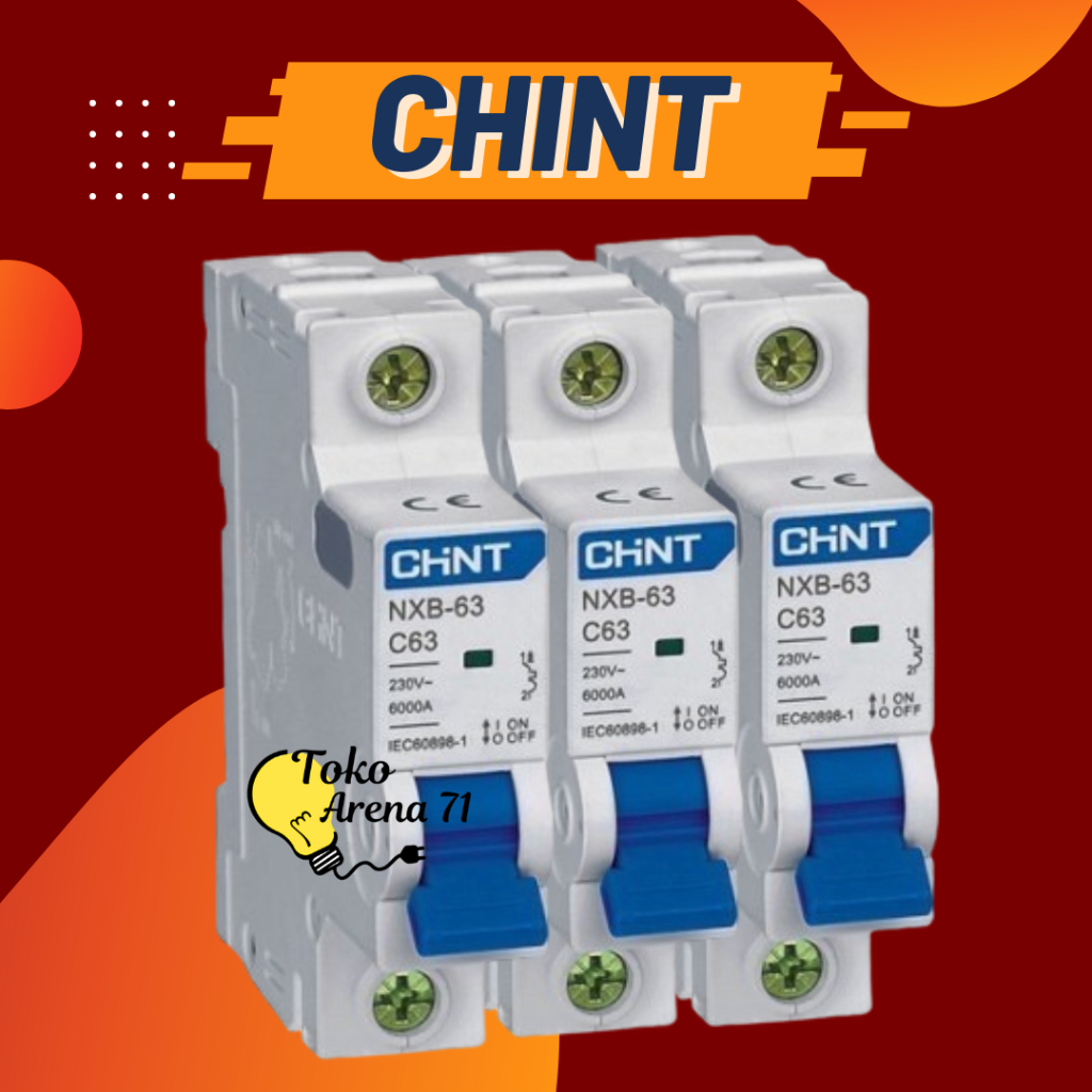 Jual MCB Chint 1P 1 Phase 1 PAS / MCB Chint NXB-63 6KA 1A, 2A, 4A, 50A, 63A | Shopee Indonesia
