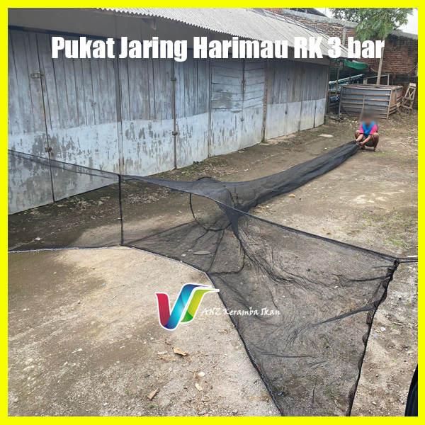 Jual Pukat Harimau jaring Rk 3 bar 1 ring siap pakai | Shopee Indonesia