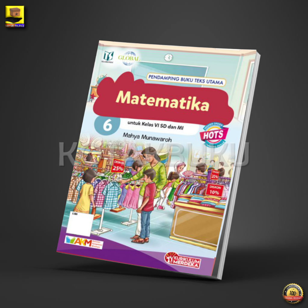 Jual Buku Matematika SD / Matematika Kelas 1 2 3 4 5 6 SD / Kurikulum Merdeka / Global | Shopee ...