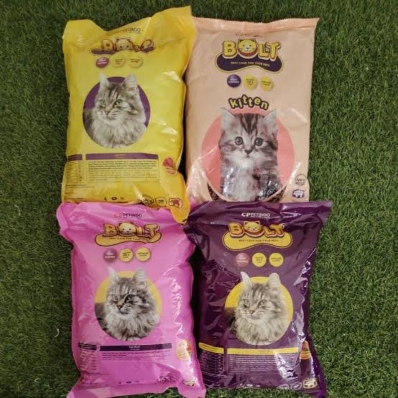 Jual BOLT CAT FOOD FRESHPACK 800GR ADULT KITTEN MAKANAN KUCING DRYFOOD ...