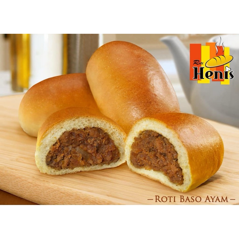 Jual ROTI HENIS BASO AYAM / COKLAT / KEJU / COKLAT KEJU | Shopee Indonesia