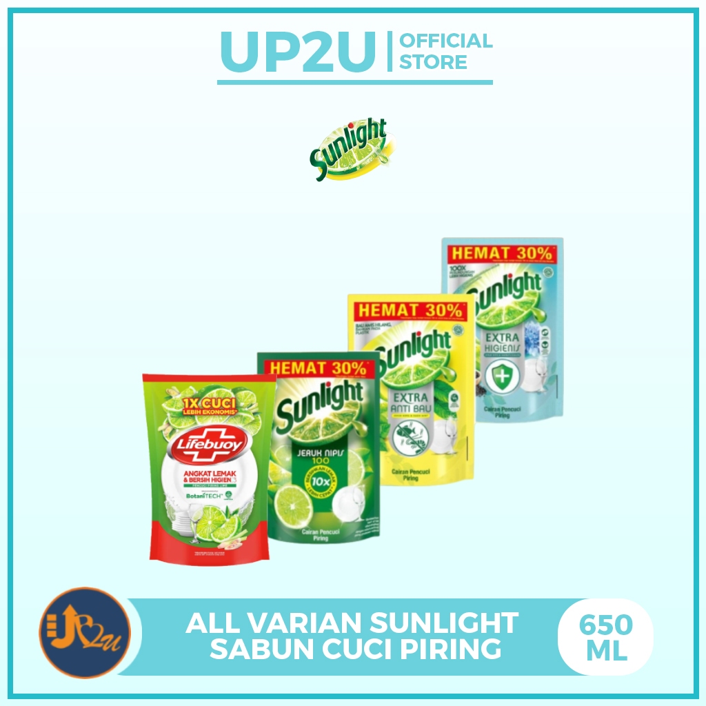 Jual All Varian Sabun Cuci Piring Sunlight 650ml | Shopee Indonesia