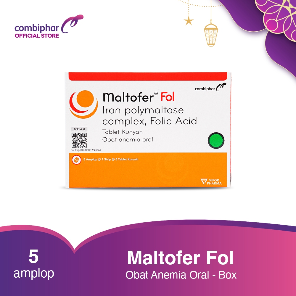 Jual Maltofer Fol 30 tablet kunyah (Box) - Obat Anemia | Shopee Indonesia