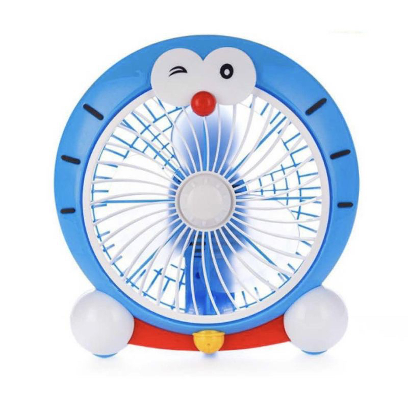 Jual Kipas Angin Duduk Karakter Doraemon Miniom Hello Kitty TD Yamakawa ...