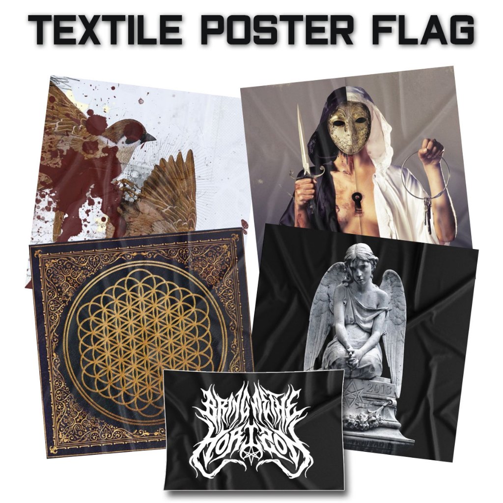 Jual BRING ME THE HORIZON - BMTH - Textile Flag / Bendera Band / Poster ...